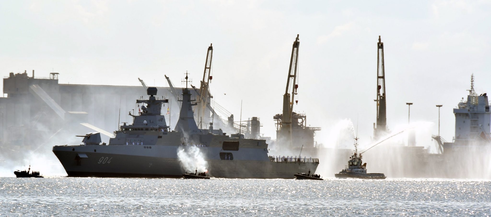 Η πρώτη αιγυπτιακή MEKO A200 έφθασε στην Αλεξάνδρεια - Naval Defence