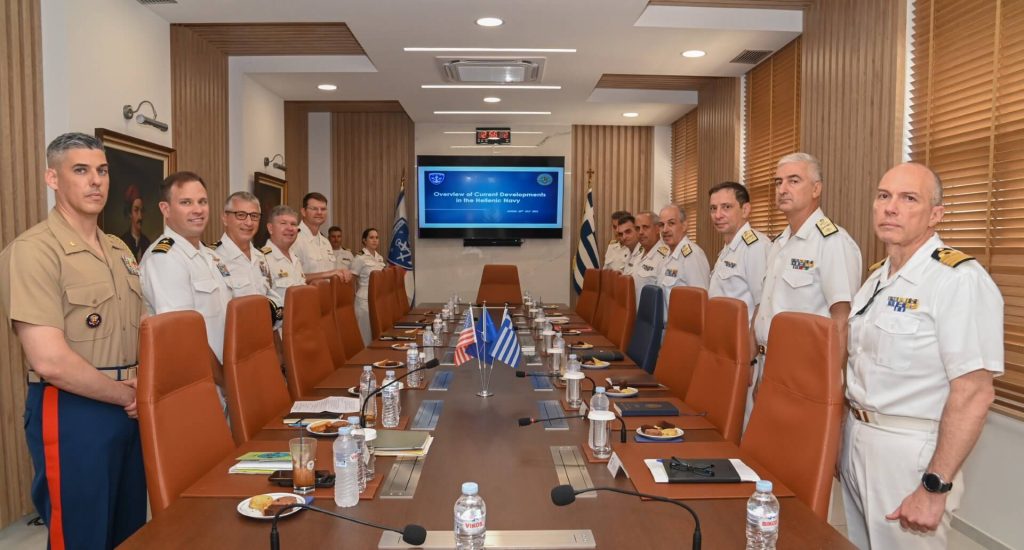 Στην Ελλάδα ο διοικητής του 6ου Στόλου των ΗΠΑ - Naval Defence